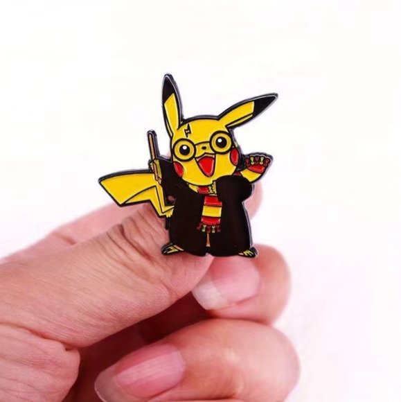 Accessories | Nwt Pokemon X Harry Potter Pikachu Enamel Pin | Poshmark